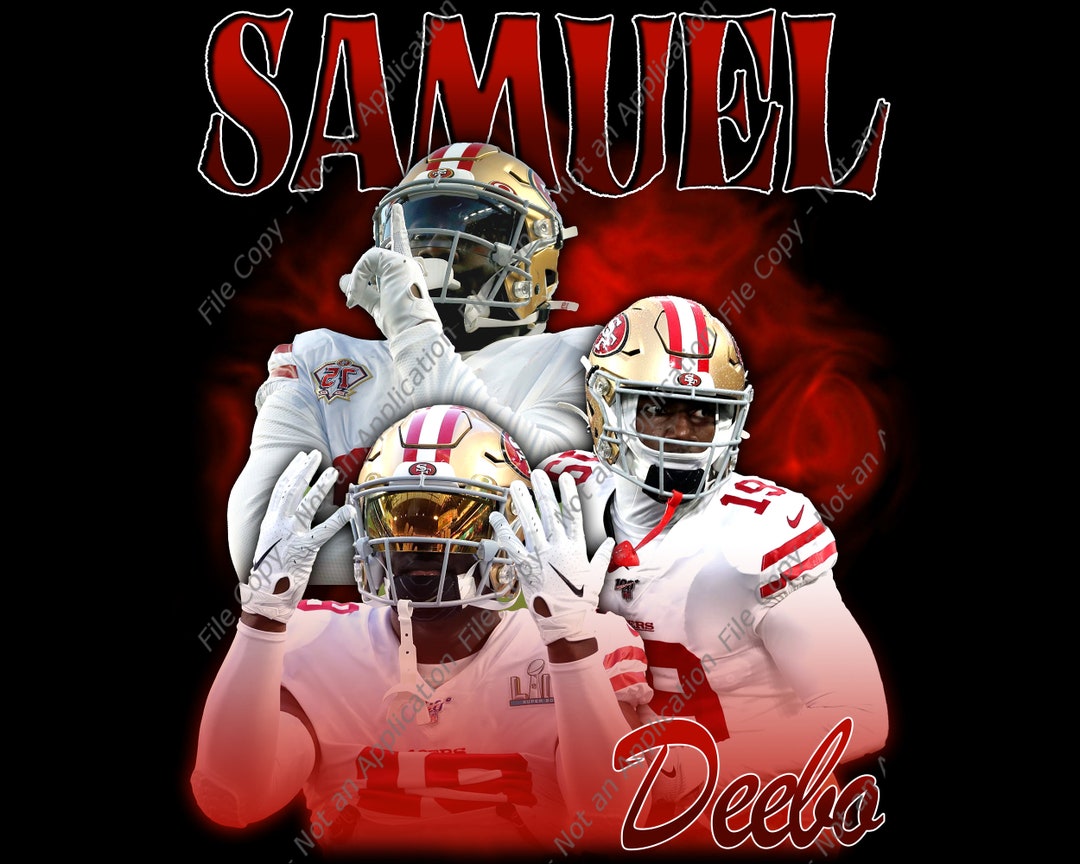 Deebo Samuel PNG, Digital Download and Printable, Bootleg Tees Design ...