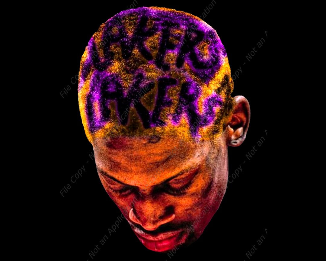Dennis Rodman Png, Pronto para imprimir, design para impressão, artista ...