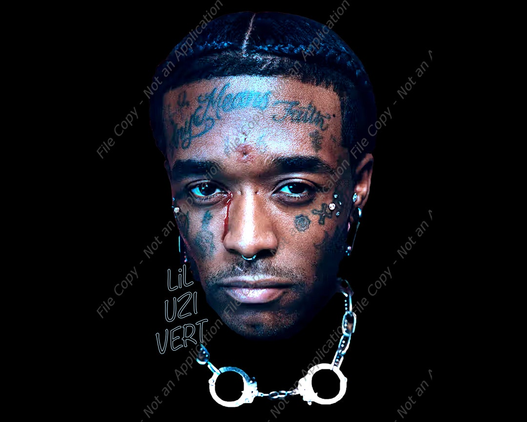 Lil Uzi Shirt Design. PNG Digital 4500x5100 Px.retro, 90s Vintage ...