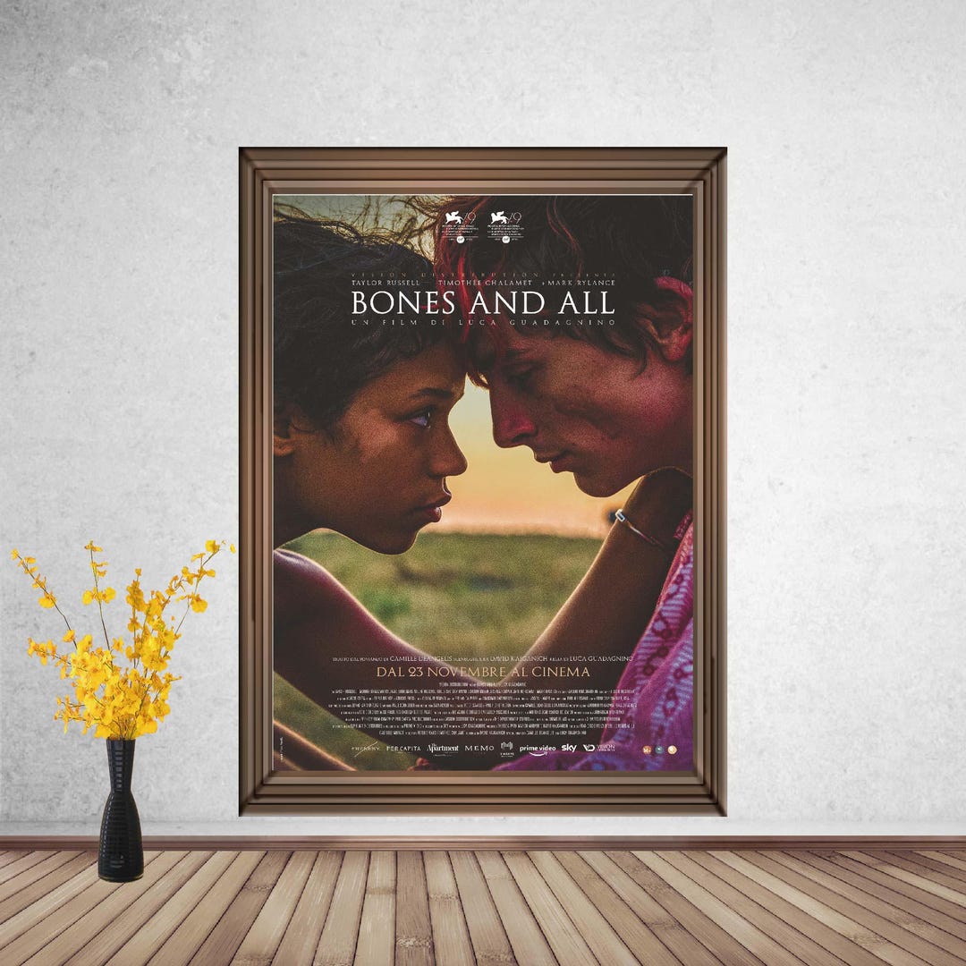 Bones and All Classic Movie Poster, Home Decor, Vintage Movie Poster ...
