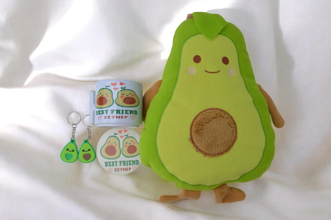 Personalized Best Friend Avocado Themed Gift Box - Etsy