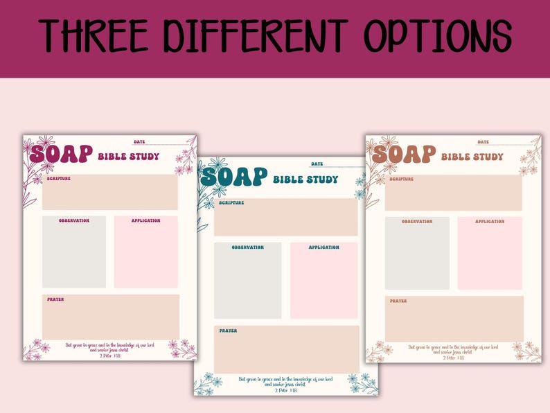 Soap Bible Study, Daily Devotional, Faith and Inspiration, Daily ...