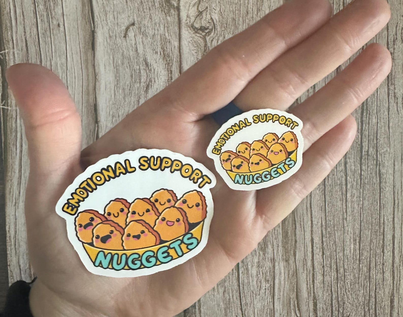 Emotional Support Nuggets Sticker: Funny Foodie Gift - Etsy