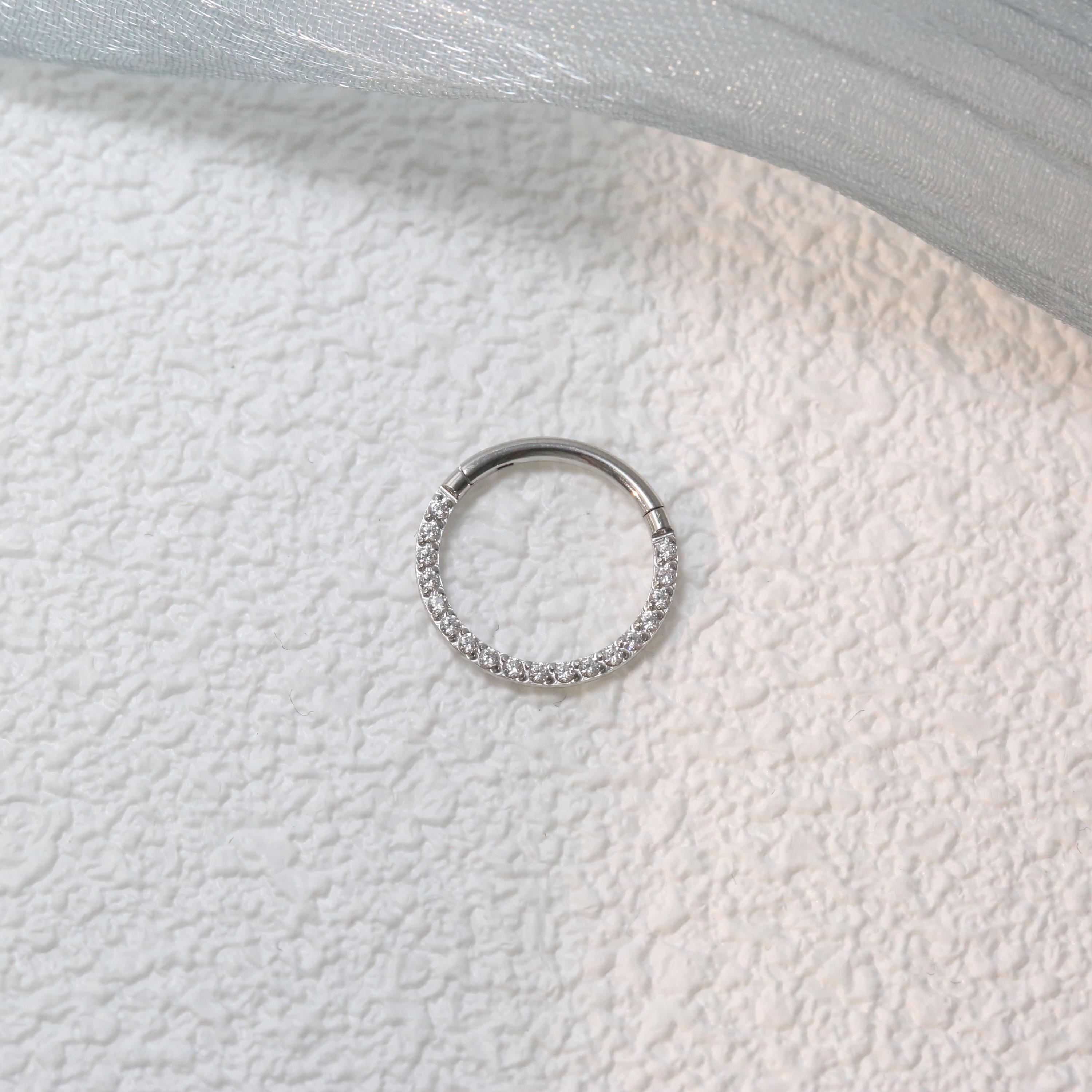 Nasal Septum Ring/nasal Septum Jewelry/shiny Zirconia Piercing Jewelry ...