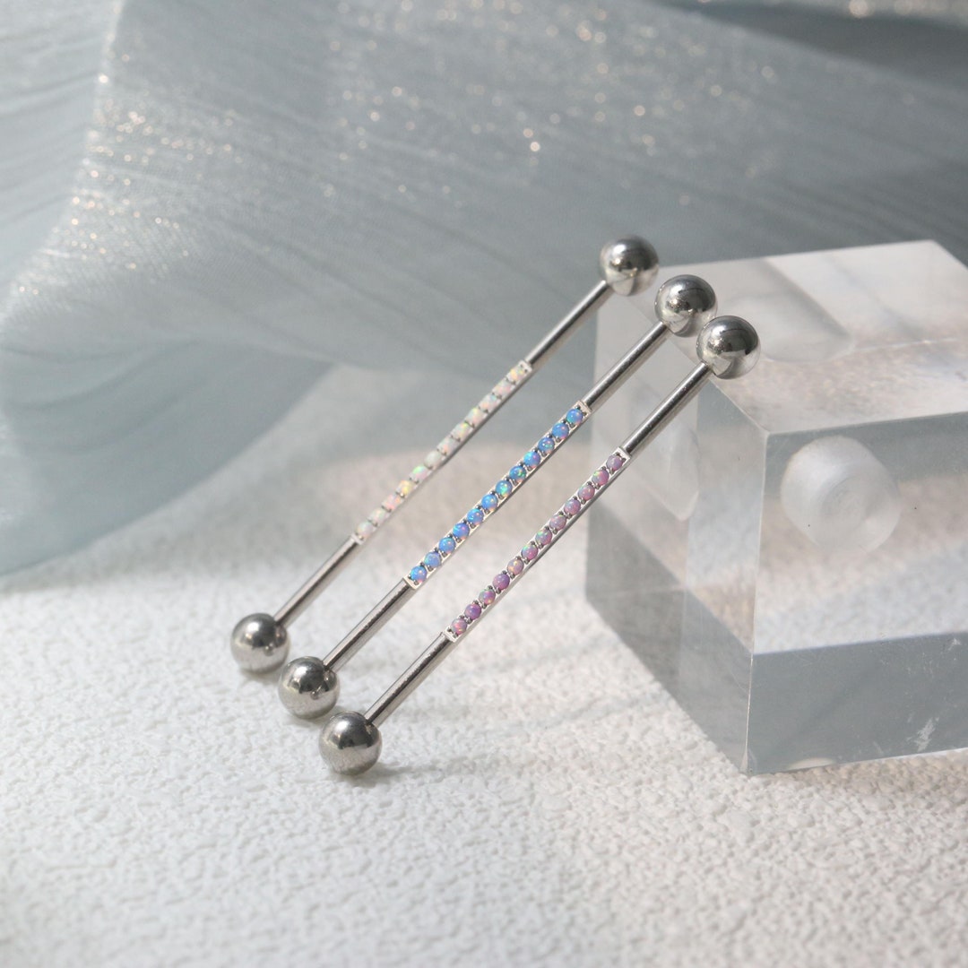 Industrial Rod Industrial Piercing Jewelry 14G for Men and Women With ...