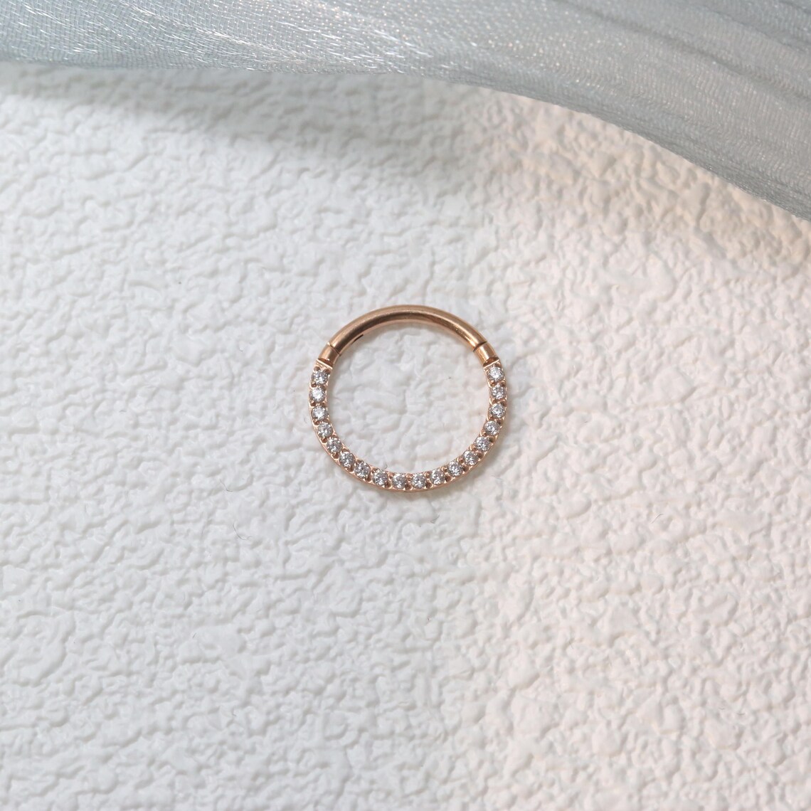 Nasal Septum Ring/nasal Septum Jewelry/shiny Zirconia Piercing Jewelry ...