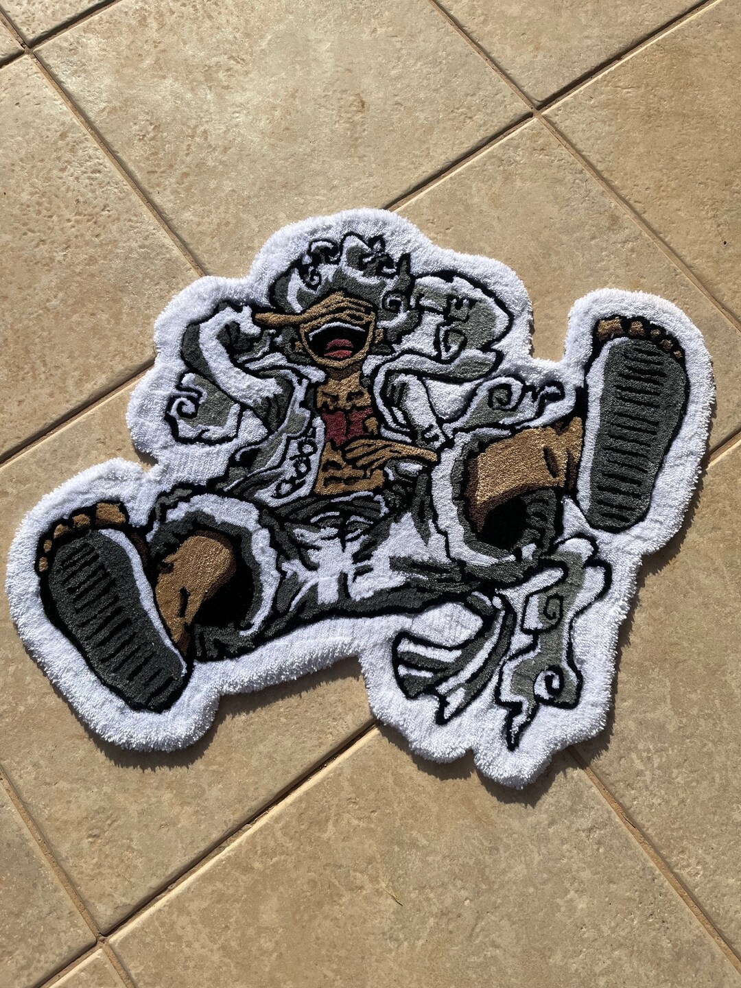 Tapis tufté personnalisé - forme et design personnalisés - tapis anime ...