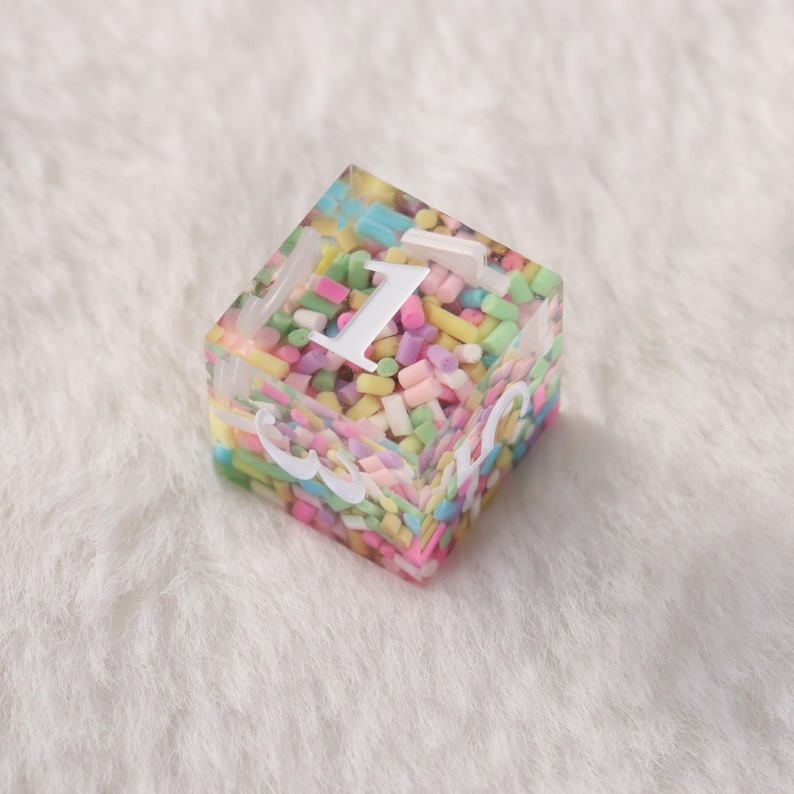 Sharp Edge DND Dice, Sharp Edge Polyhedral DND Dice, D20, Candy Dice ...