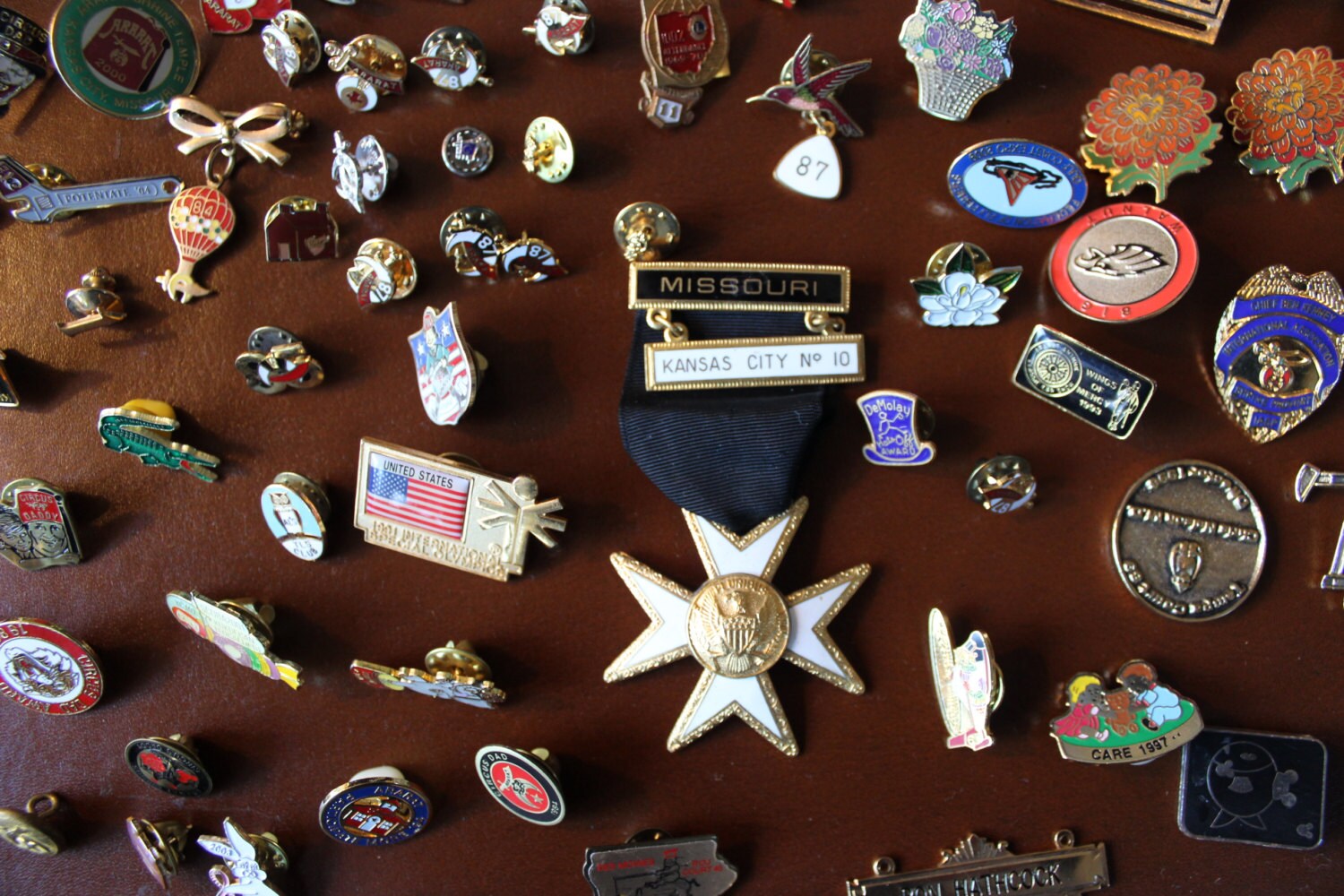 Huge Collection of Shriner Masonic Lapel Pins Ararat Circus Tac Pins ...