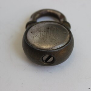 Padlock Vintage 101 Padlock Made in the USA Antique Padlock Old Padlock ...