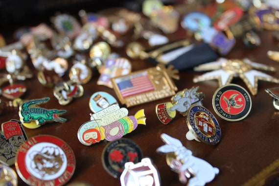 Huge Collection of Shriner Masonic Lapel Pins Ararat … - Gem