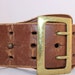 Vintage Mounted Police Belt Brown Leather Antique Equestrian - Etsy