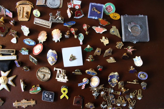Huge Collection of Shriner Masonic Lapel Pins Ararat … - Gem