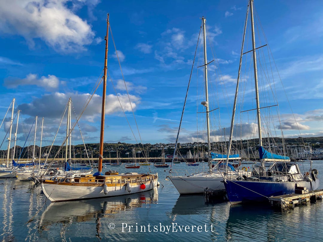 Sailboats, Digital Download, Color Photo, House Decor, Printable Photo ...
