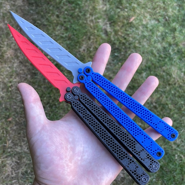 Fake Butterfly Knife - Etsy