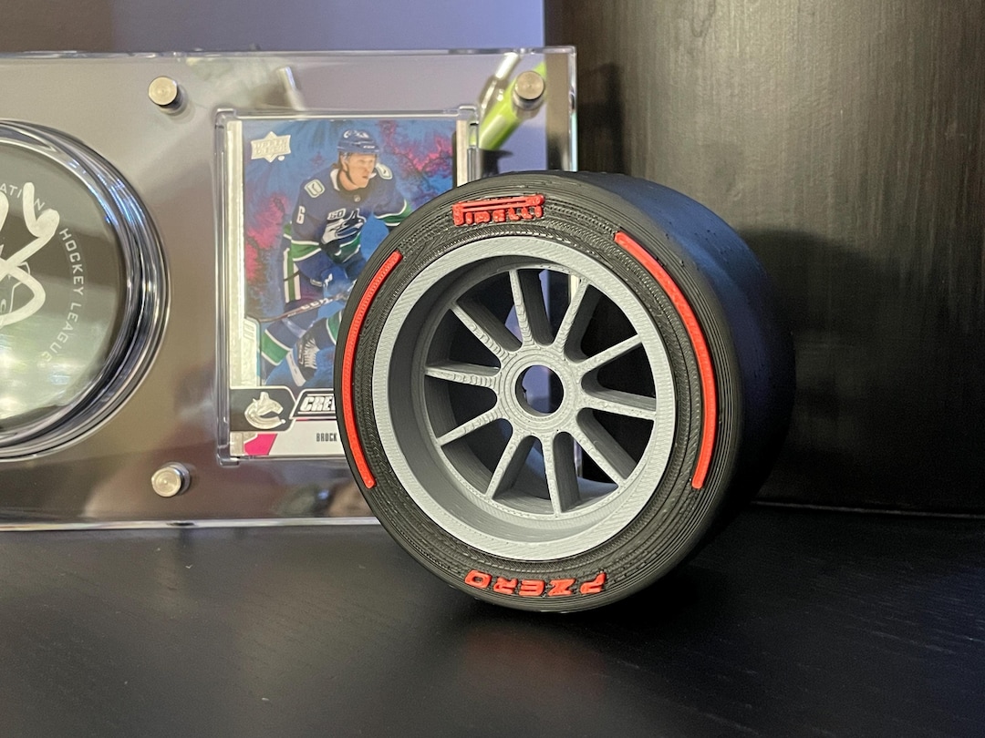 F1 Tire Soft - Replica 3D Printed - Formula 1 Memorabilia, Perfect for ...