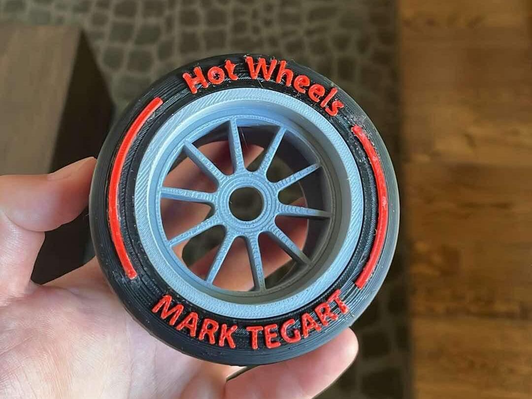 F1 Tire CUSTOM Replica 3D Printed Formula 1 Memorabilia, Perfect for ...
