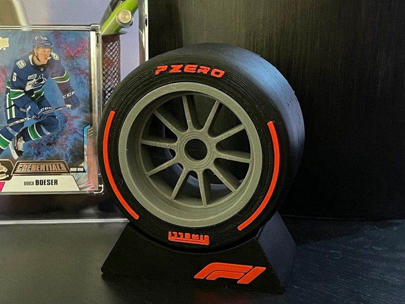 F1 Tire Soft - Replica 3D Printed - Formula 1 Memorabilia, Perfect for ...