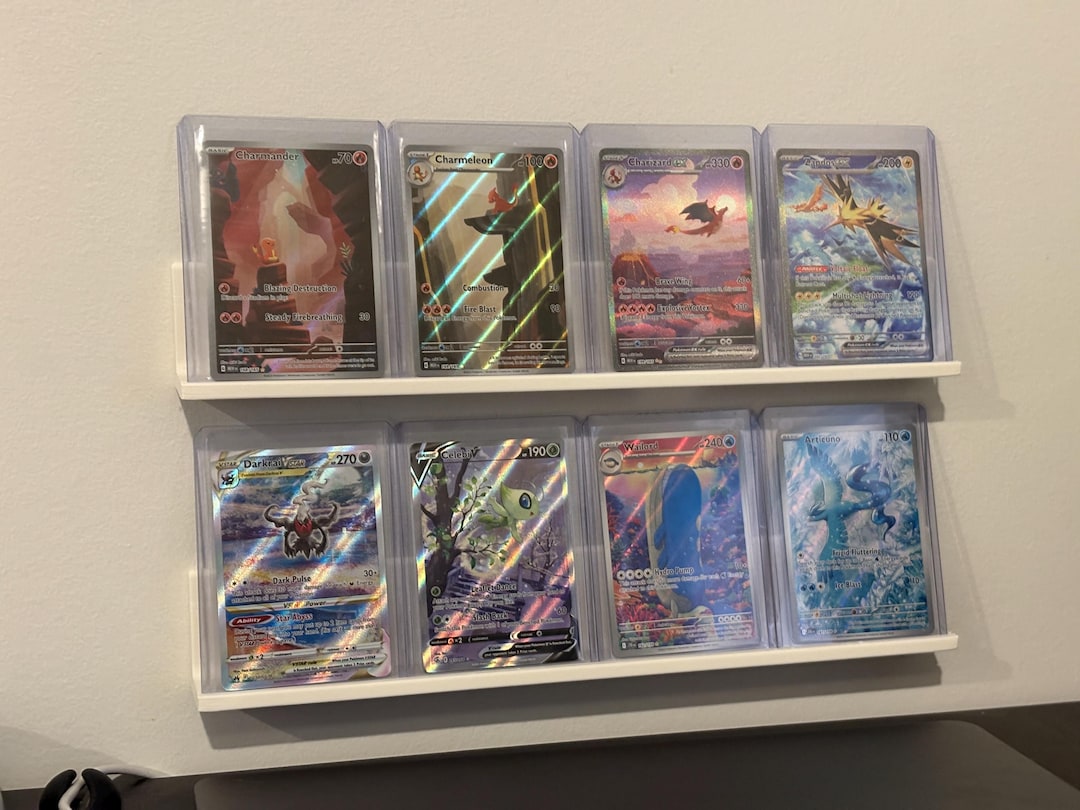 Handcrafted Toploader Card Display, Wall Mount for Tcgs - Etsy