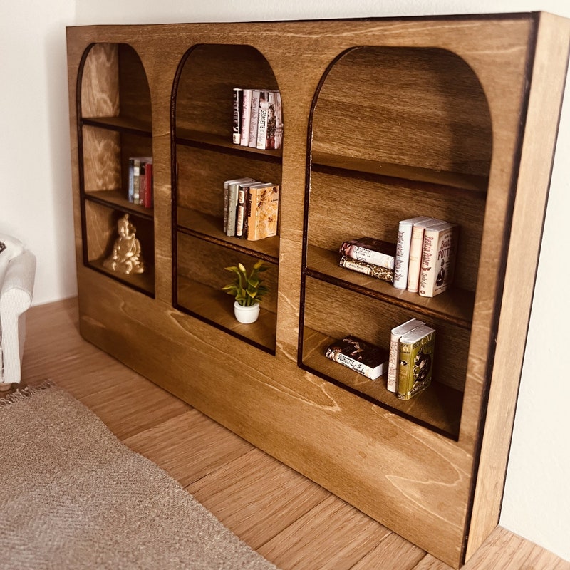 Arched Bookcase - Etsy
