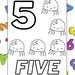 Color & Count: A Fun Numbers Coloring Book for Kids! - Etsy