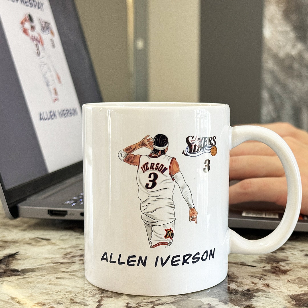 Allen Iverson Basketball Mug, Wednesday Coffee Mug, Basketball Gifts ...