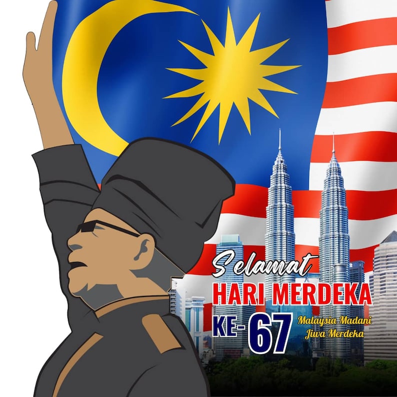 Template Poster Hari Merdeka, Poster Hari Merdeka 2024, Poster Canva ...