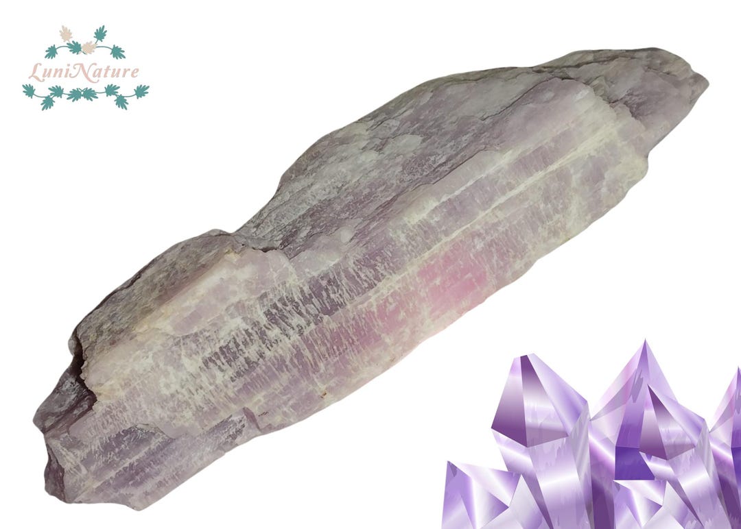 528 Grams of All-natural Rough Pink Kunzite, 2,640 Carats of Pink ...
