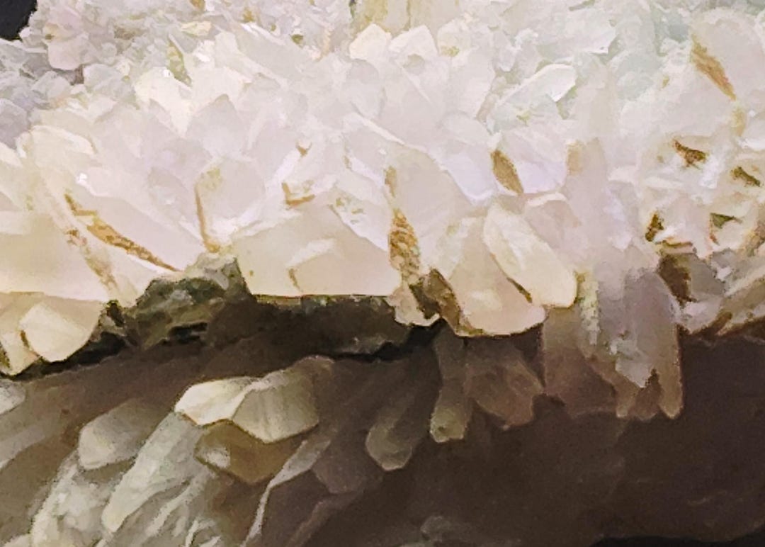 Creedite, Perfect Elongated Purple and Translucent Crystals. Large All ...