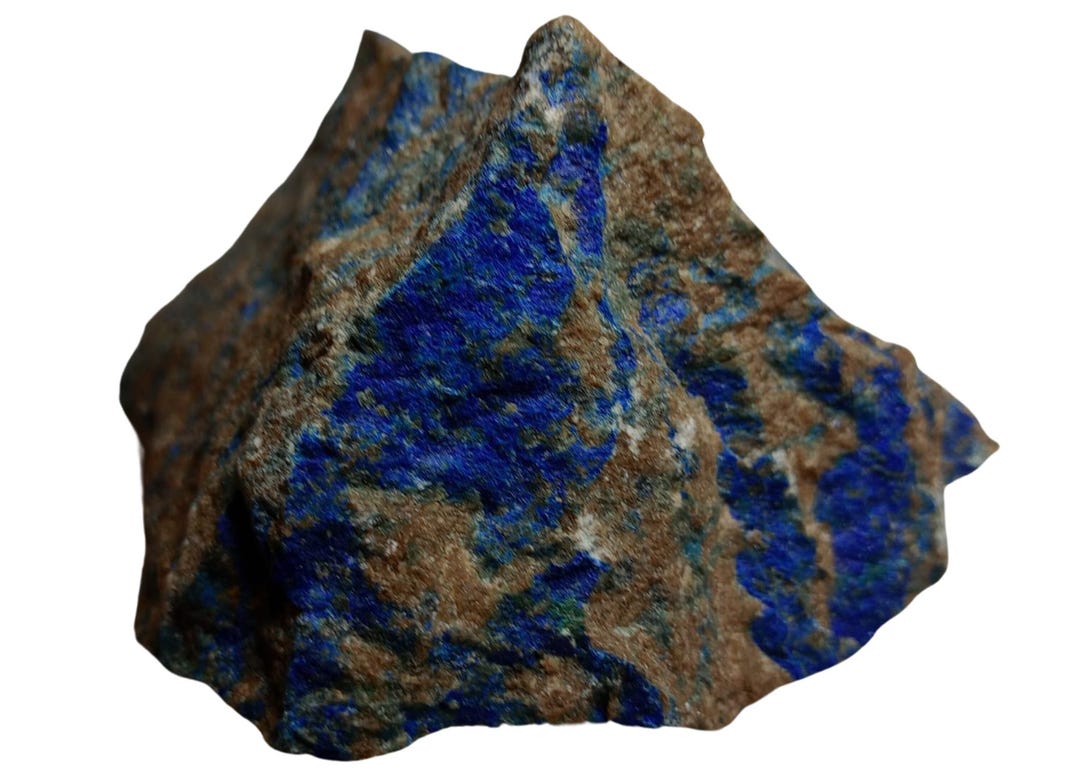Totally Natural Azurite of Moroccan Origin, a Piece to Collect or Use ...