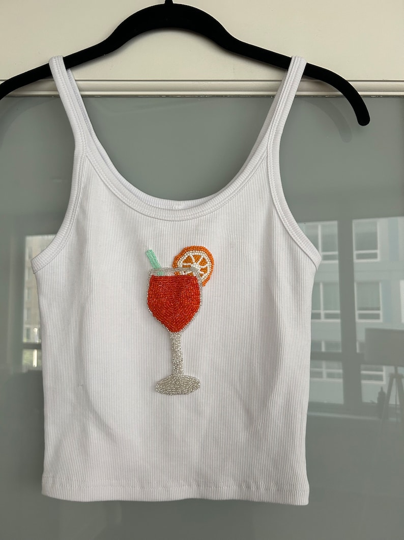 Custom Made Beaded Tank or Tee - Etsy