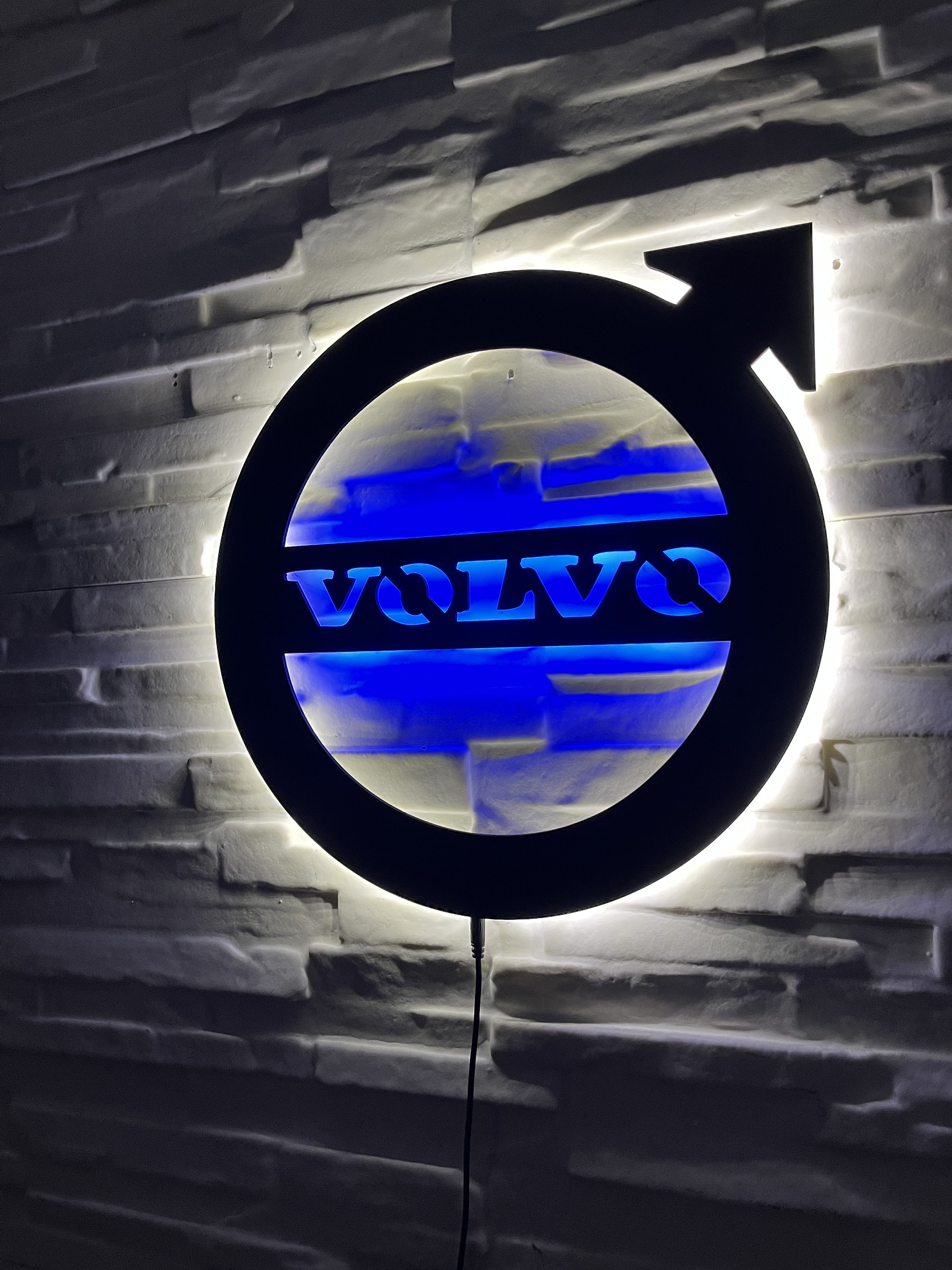 Volvo Logo LED Neon Sign, Sleek Automotive Wall Decor, Perfect for Car ...