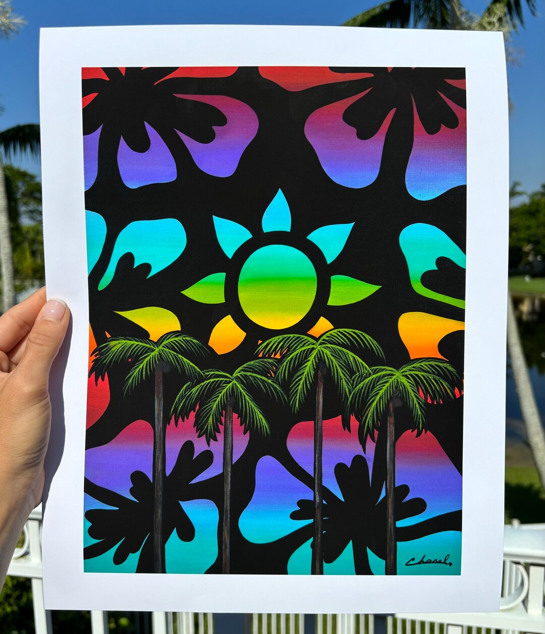 Florida Peace Print - Etsy