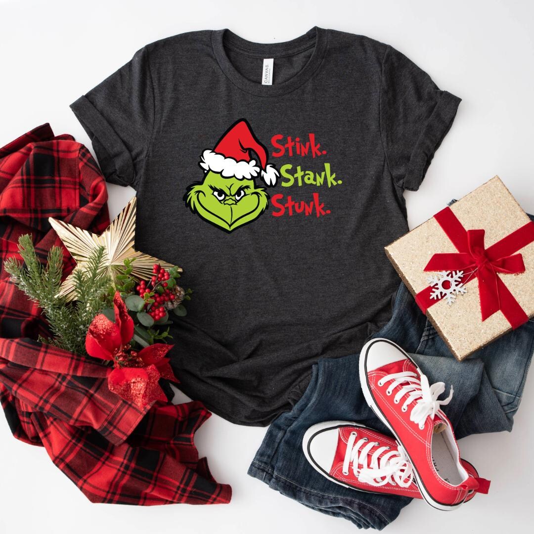 Stink Stank Stunk Shirt,xmas Party Shirt, Christmas Movie Shirt ...