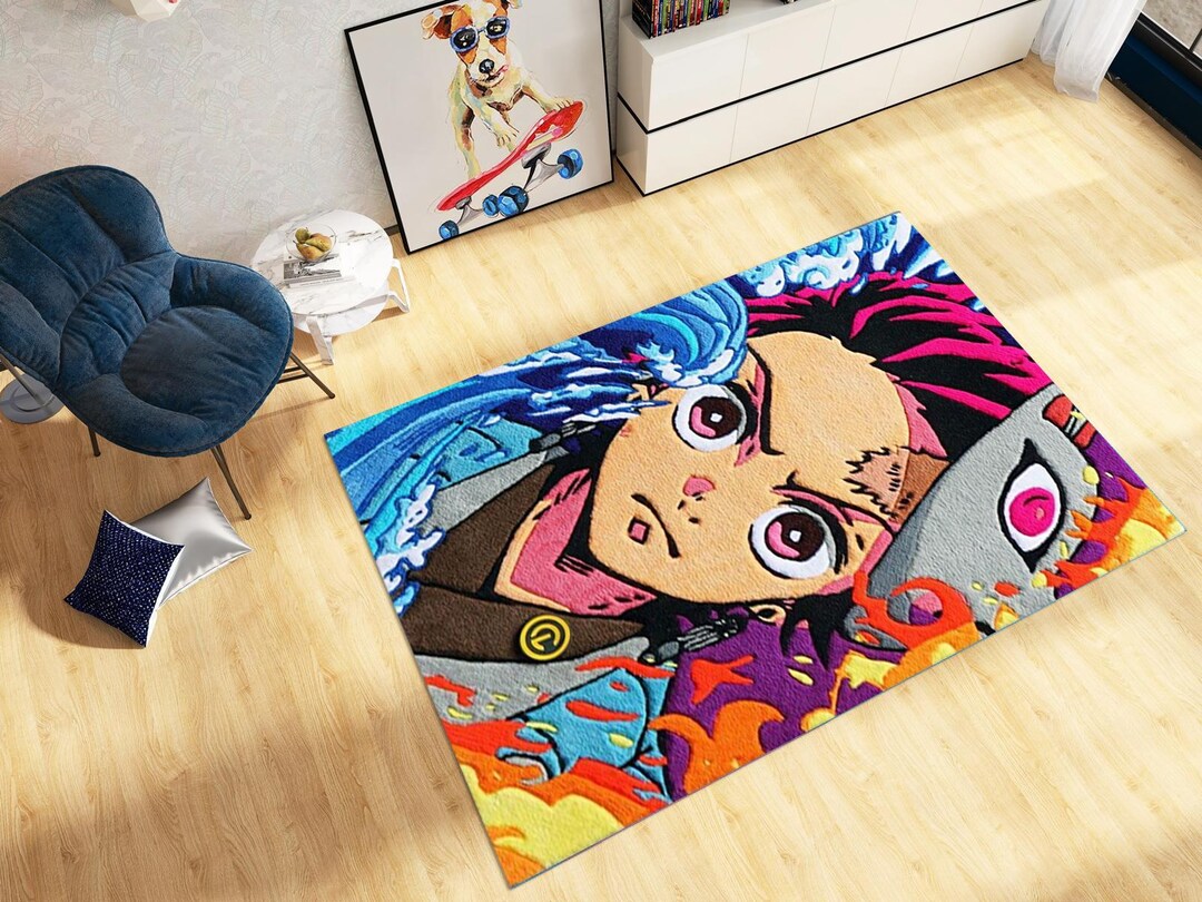 Anime Rug,anime Rug for Bedroom,anime Rug One Piece,japanese Anime Rug ...