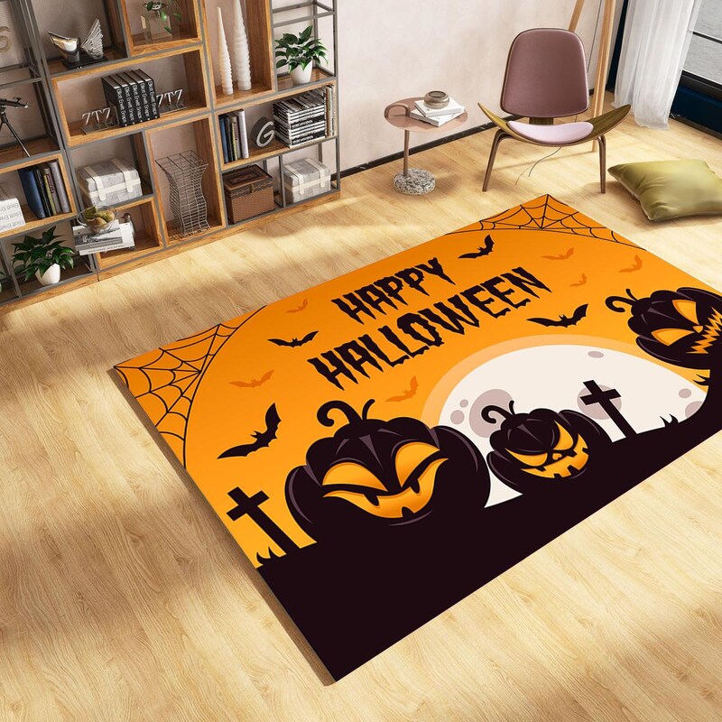 Halloween Rug - Etsy