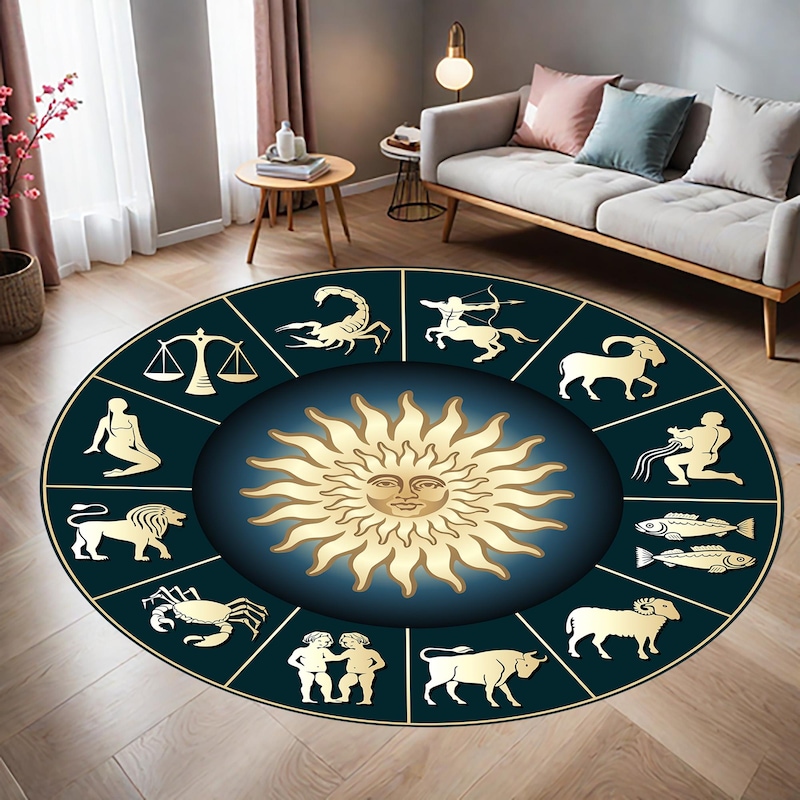 Astrology Rug - Etsy