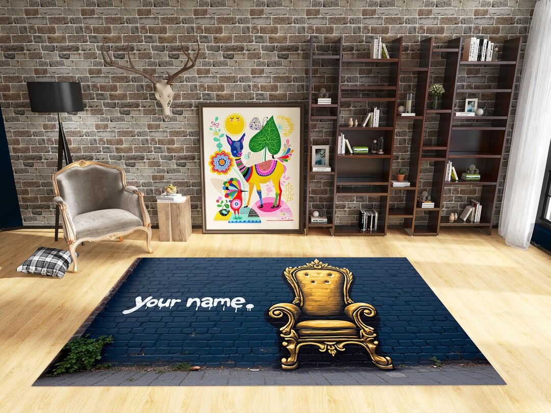 Personalized Rug,custom Rug,custom Gift,area Rug,living Room Rug ...