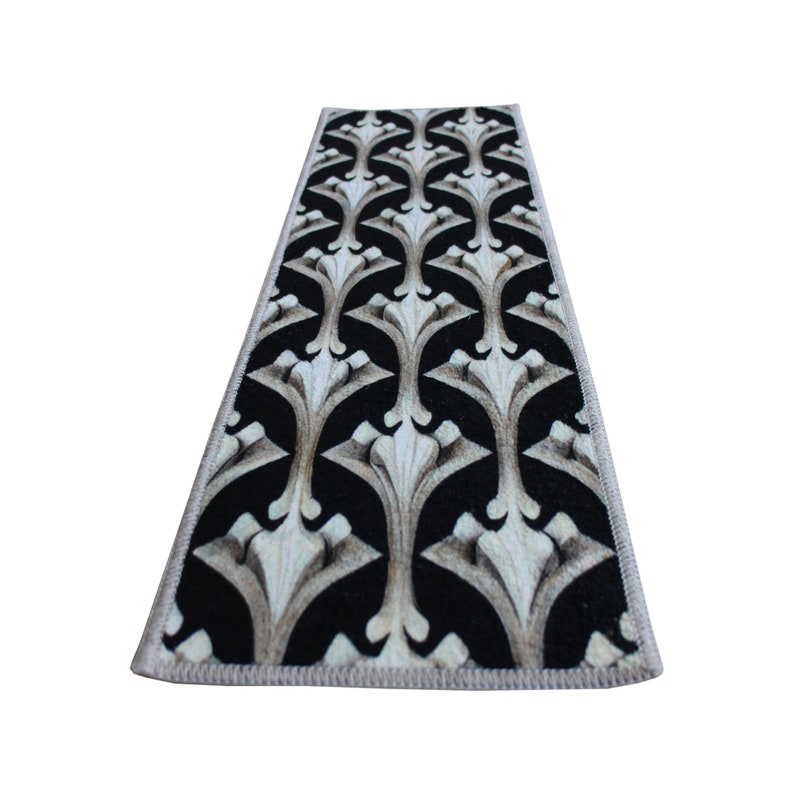 Leaves Stair Rug: Non-slip Stair Treads, Modern Step Decor (8.66x29.5in ...