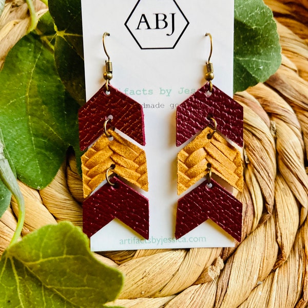 Maroon Gold Chevron - Etsy