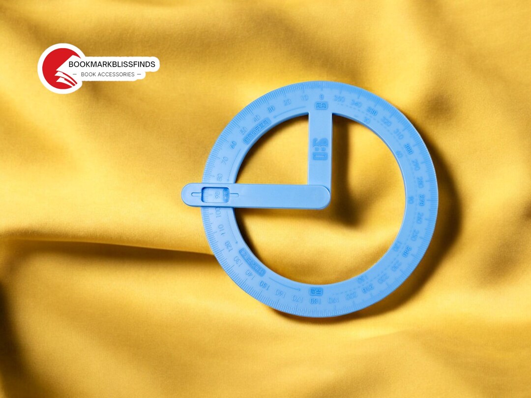 Plastic Pointed Protractor Accurate Angle Measurement Tool School ...