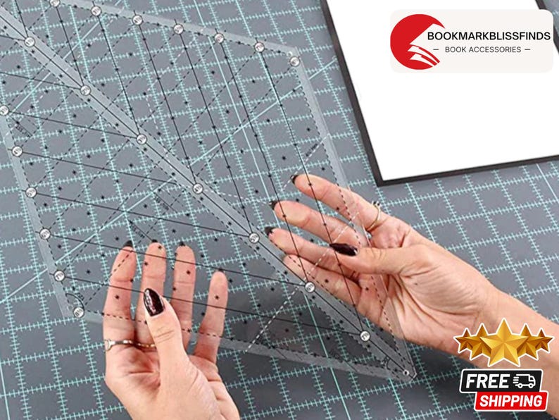 60 Degree Diamond Ruler | Quilting Template for Fabric | Patchwork ...