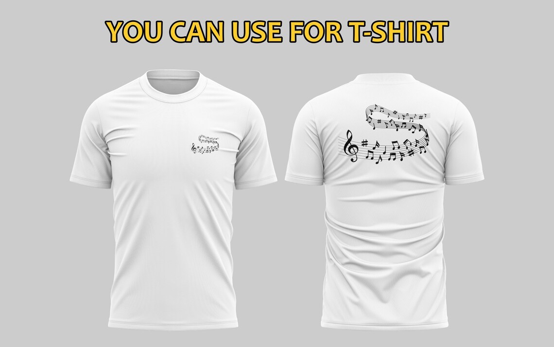 MUSIC NOTES PNG, Music Notes Bundle Svg, Music Notes Clipart , Music ...