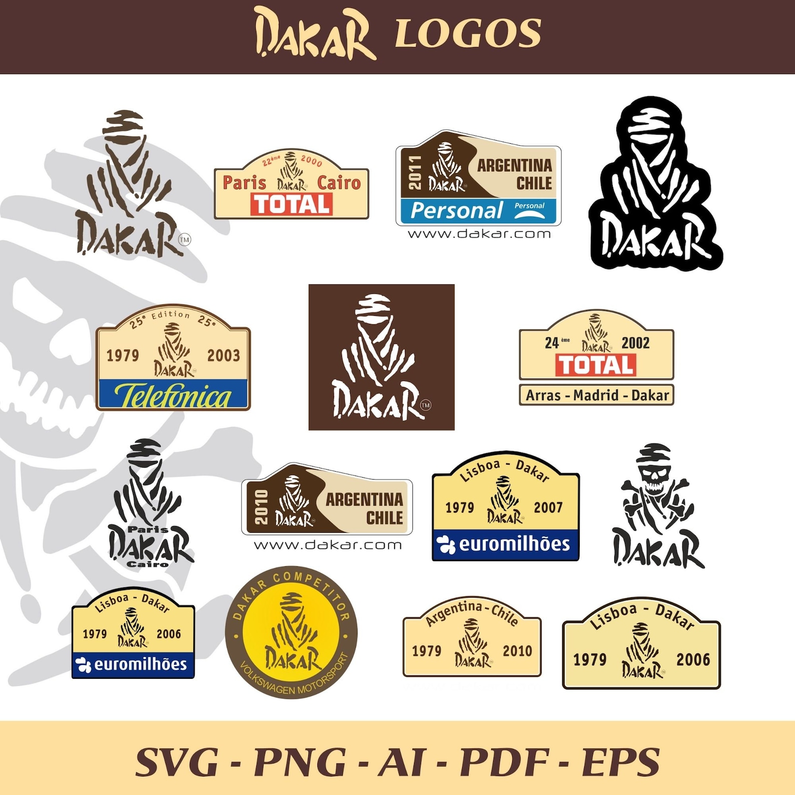 Dakar Logos, Dakar Png, Dakar Rally, Rally Logos, Dakar Lisboa, Dakar ...