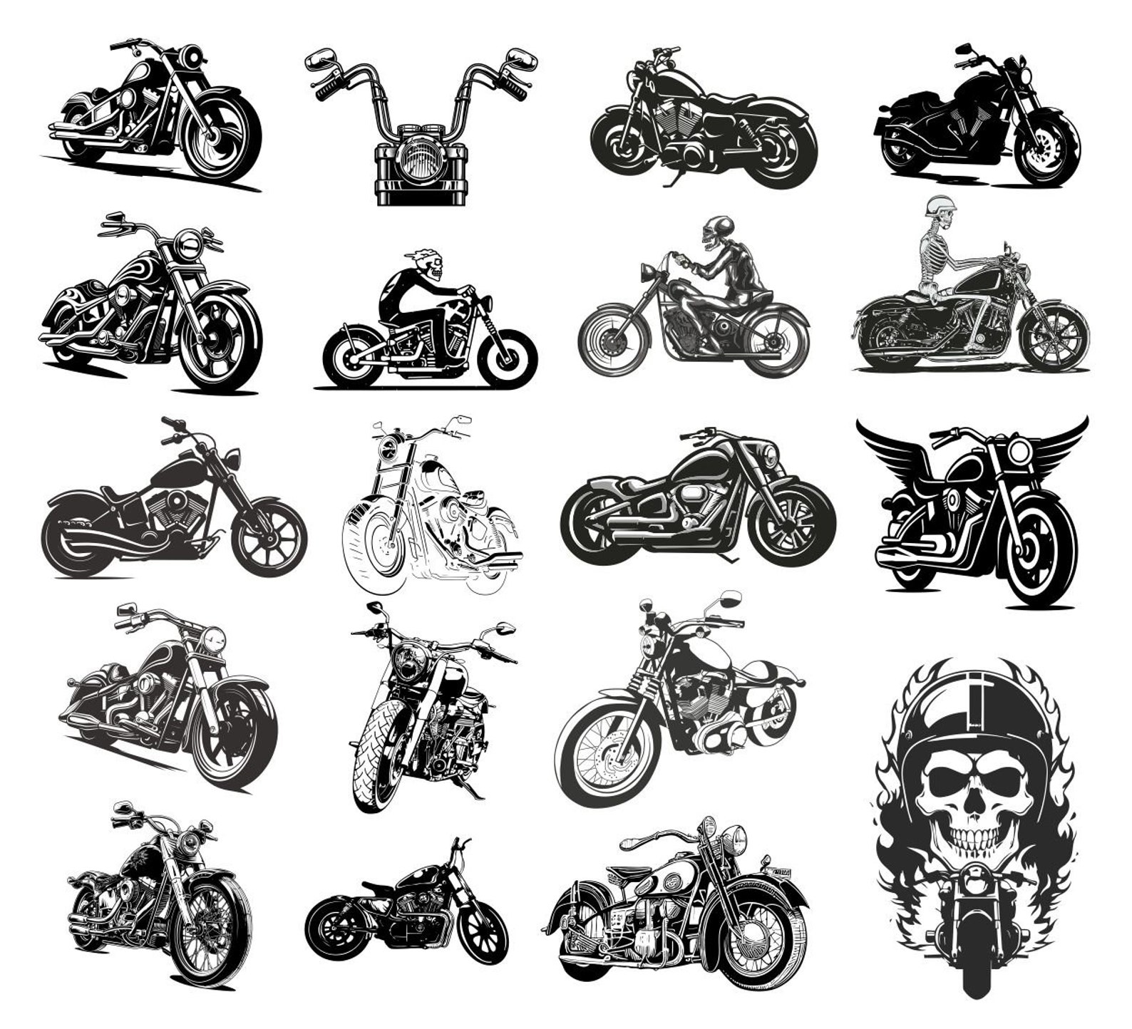 Harley Motorcycles, Motorcycles Png, Motorcycles Vector, Harley Vector ...