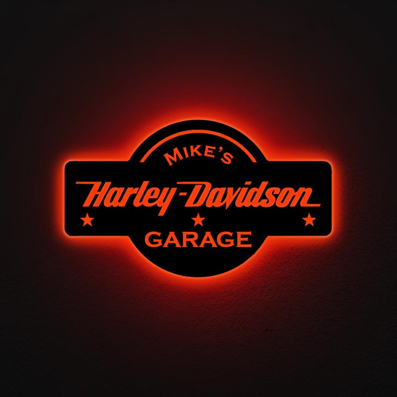 Harley Davidson Sign - Etsy