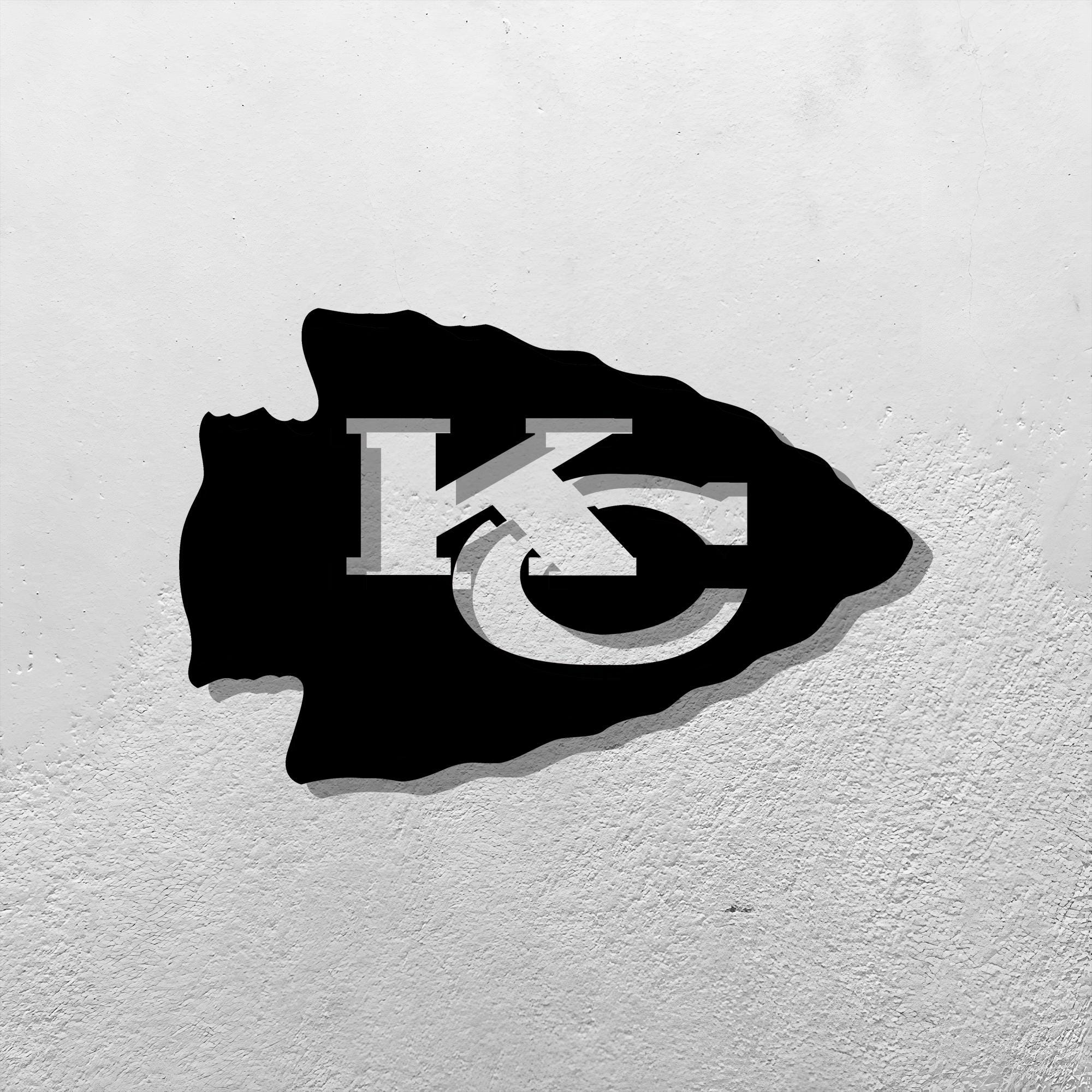 Kansas City Chiefs LED Wall Decor: Color Changing Football Sign - Etsy