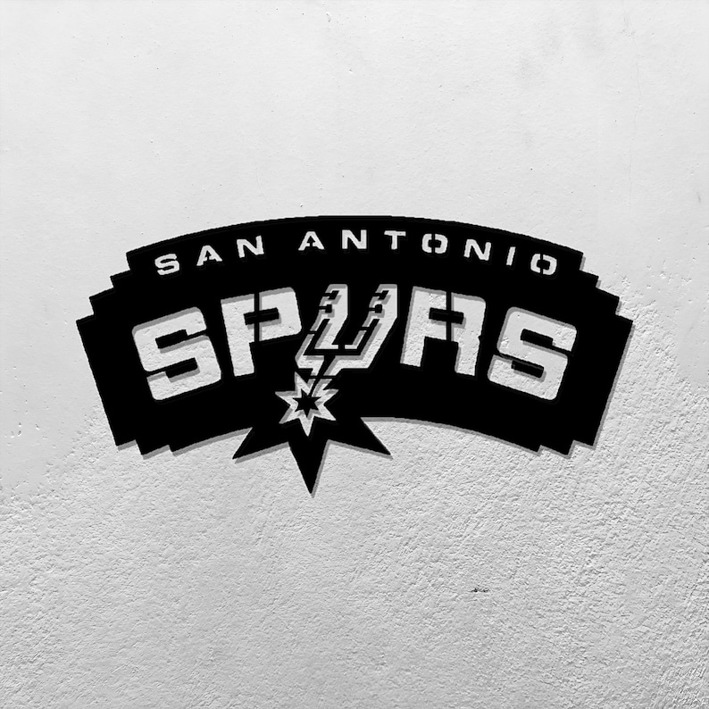 San Antonio Spurs LED Wall Decor: NBA Fan Gift - Etsy