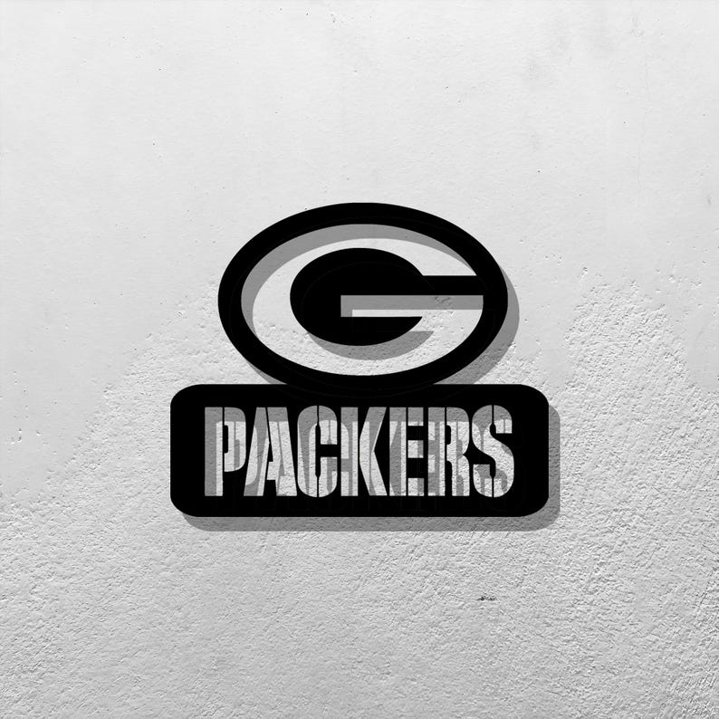 Green Bay Packers LED Wall Art: Color Changing NFL Decor - Etsy