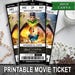 Custom Movie Ticket | Cinema Movie Surprise Gift Reveal | Movie Ticket ...